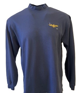 Tailhook Association Ship's Store: Mock Turtleneck Pilot Navy