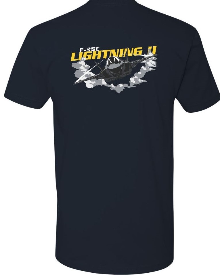Tailhook Association Ship's Store: F-35C Lightning II T-Shirt